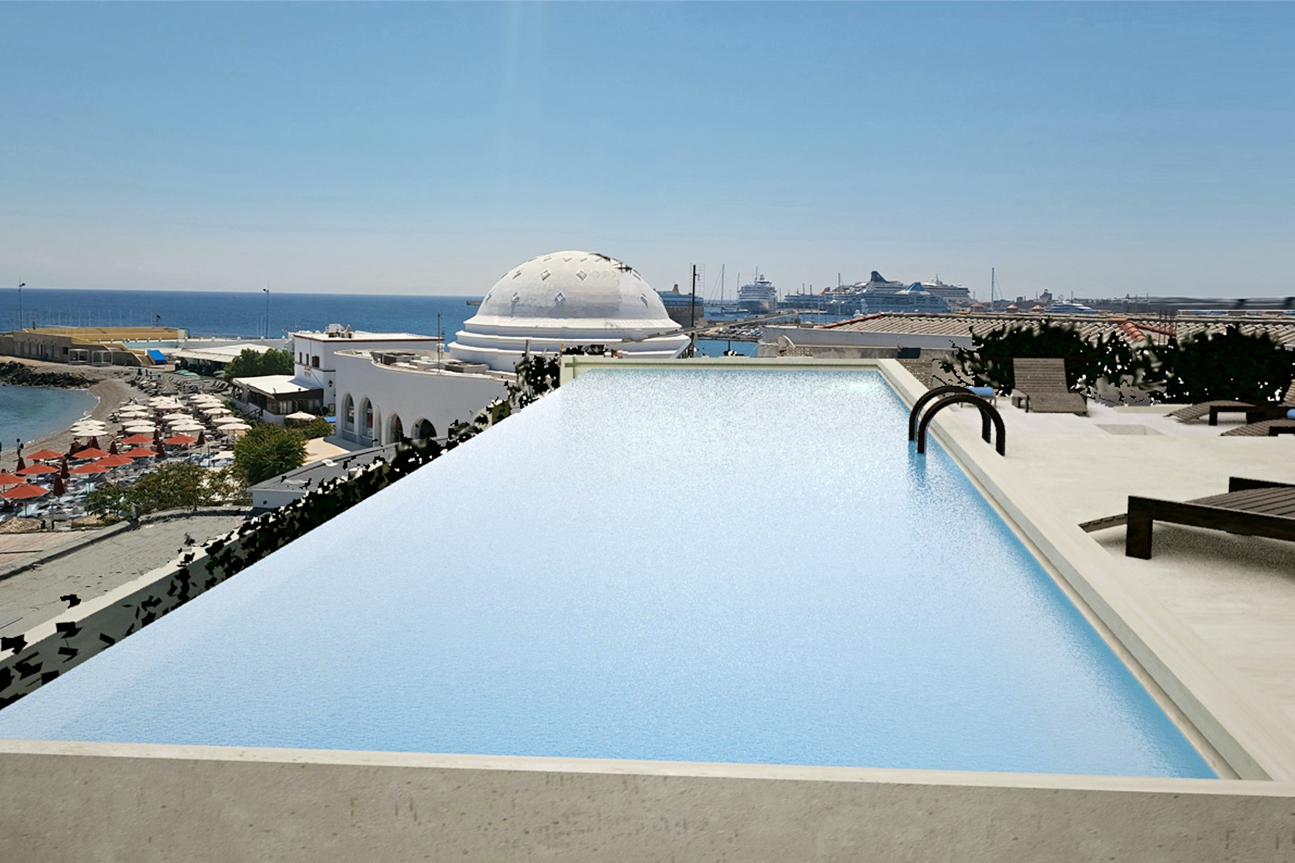 Hotel Cooks Club City Beach Rhodes - Grecja Rodos na Wakacje.pl