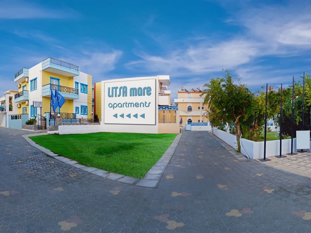Hotel Litsa Mare Apartaments - Grecja Kreta na Wakacje.pl