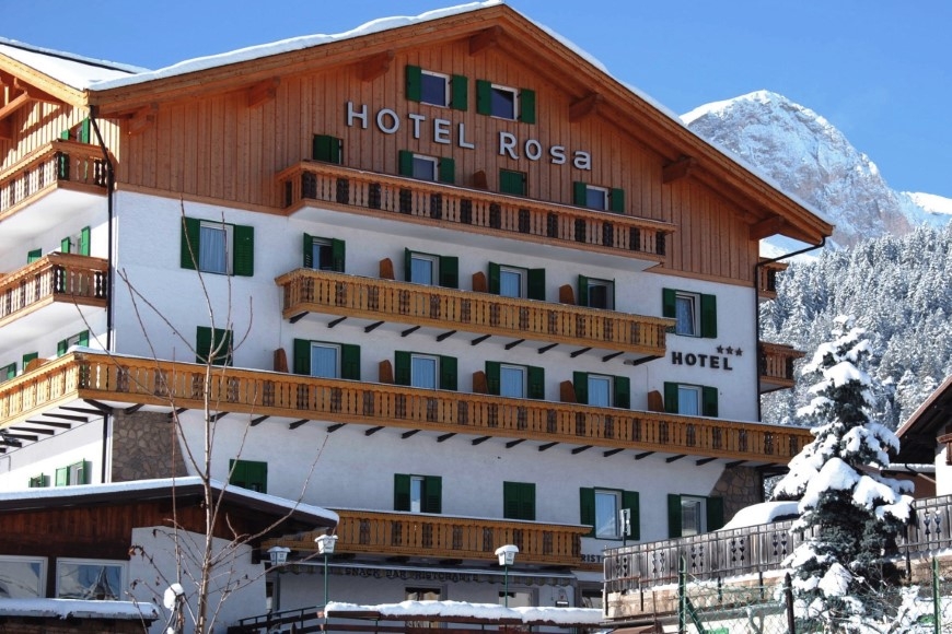Hotel Rosa (Vigo di Fassa) - Włochy Val di Fassa - Carezza na Wakacje.pl